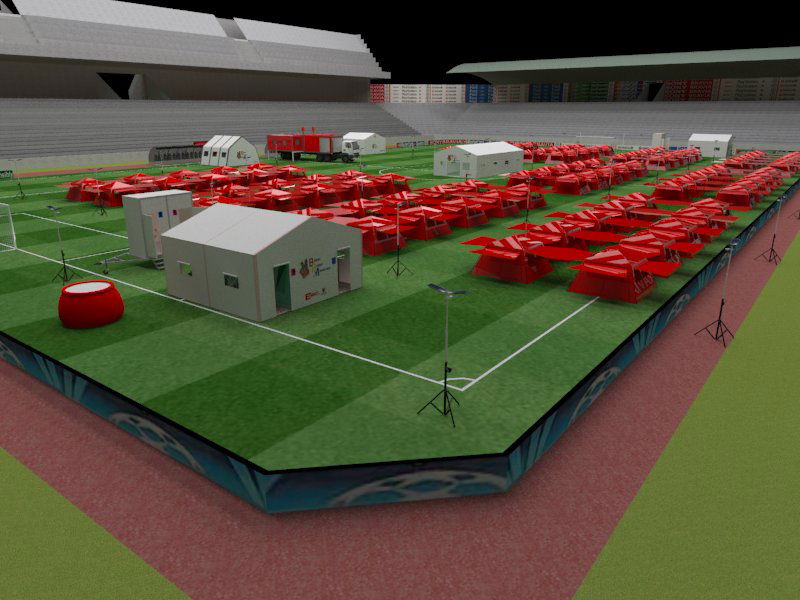 RAPID 508 HIGH-PRESSURE INFLATABLE TENT - T3CKGROUP - TG GLOBAL TRADE OPC