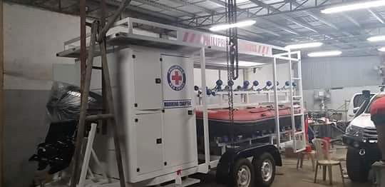 Advance Water Rescue Boat Trailer B - T3CKGROUP - TG GLOBAL TRADE OPC