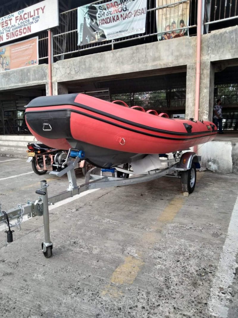 RIGID ALUM HULL RESCUE RUBBER BOAT - T3CKGROUP - TG GLOBAL TRADE OPC