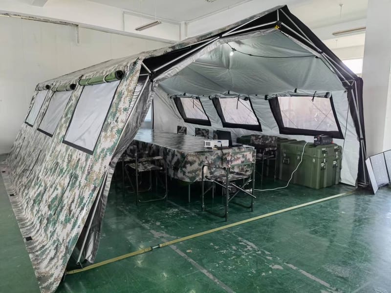 Quick Deploy Command Tent - T3CKGROUP - TG GLOBAL TRADE OPC