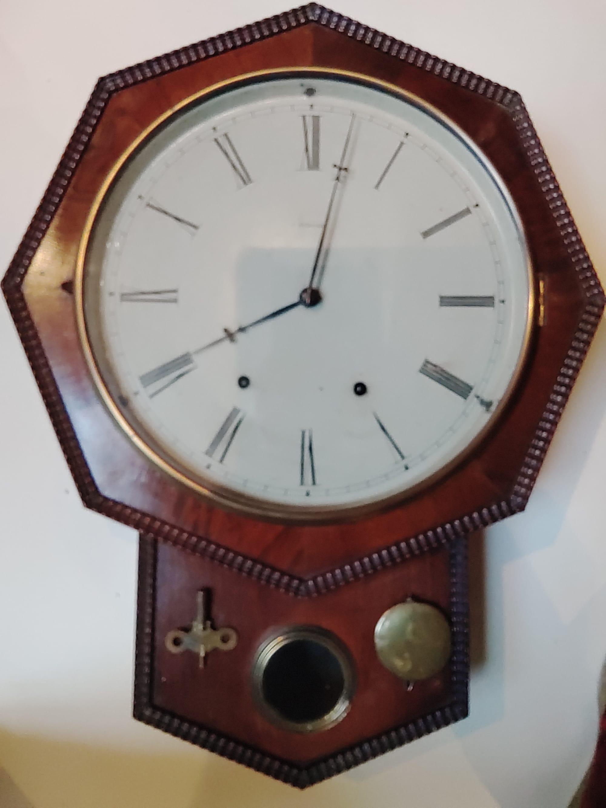 Early ( pre1860) Jerome striking wall clock . fully restored . £100 ...