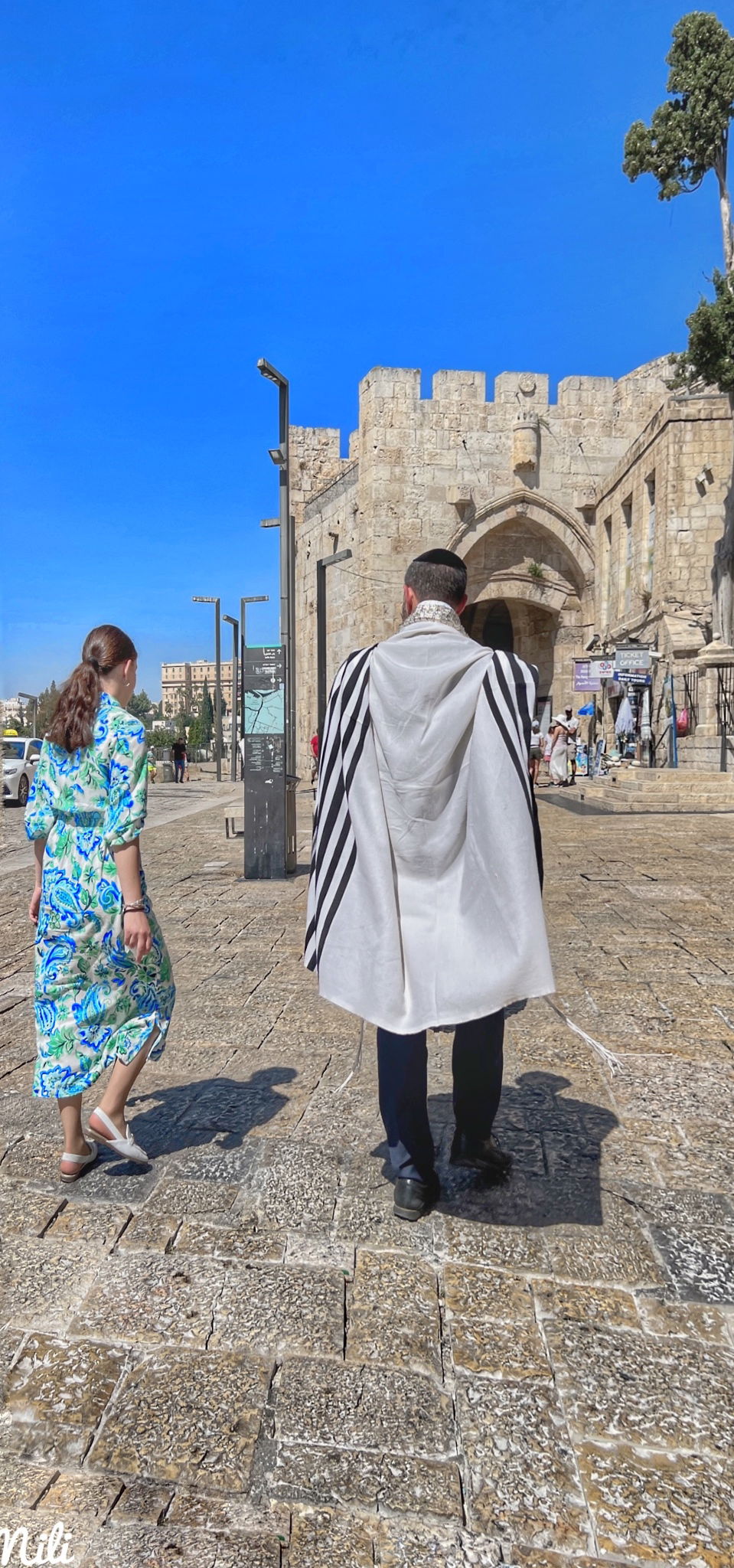 On the way to Jaffa Gate, Jerusalem - Nili Israel Photos