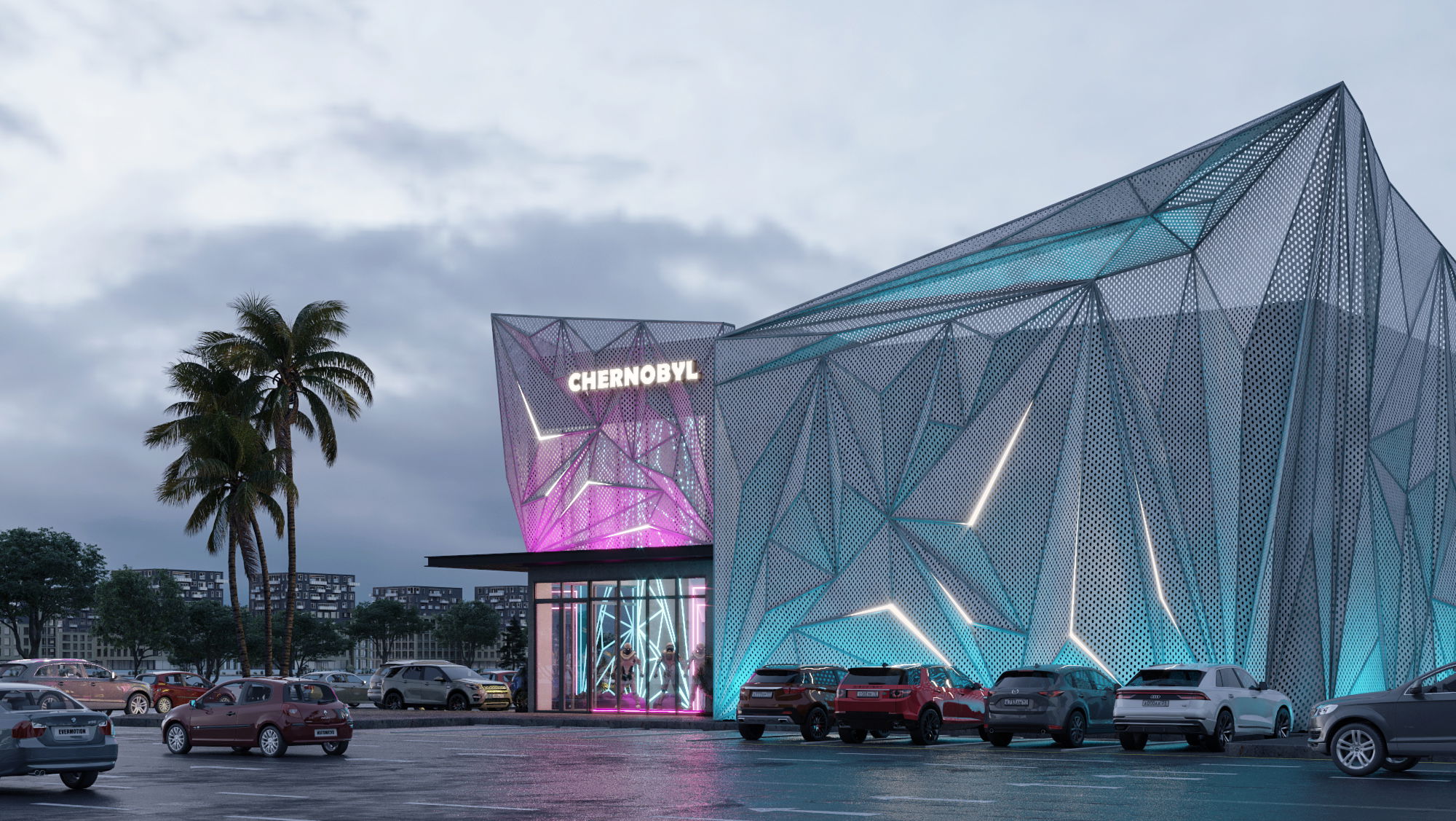 CHERNOBYL LASER TAG - SHI architecture