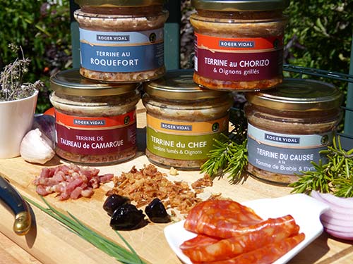 Les terrines et tartinables Roger Vidal - La boutique gourmande de Céline