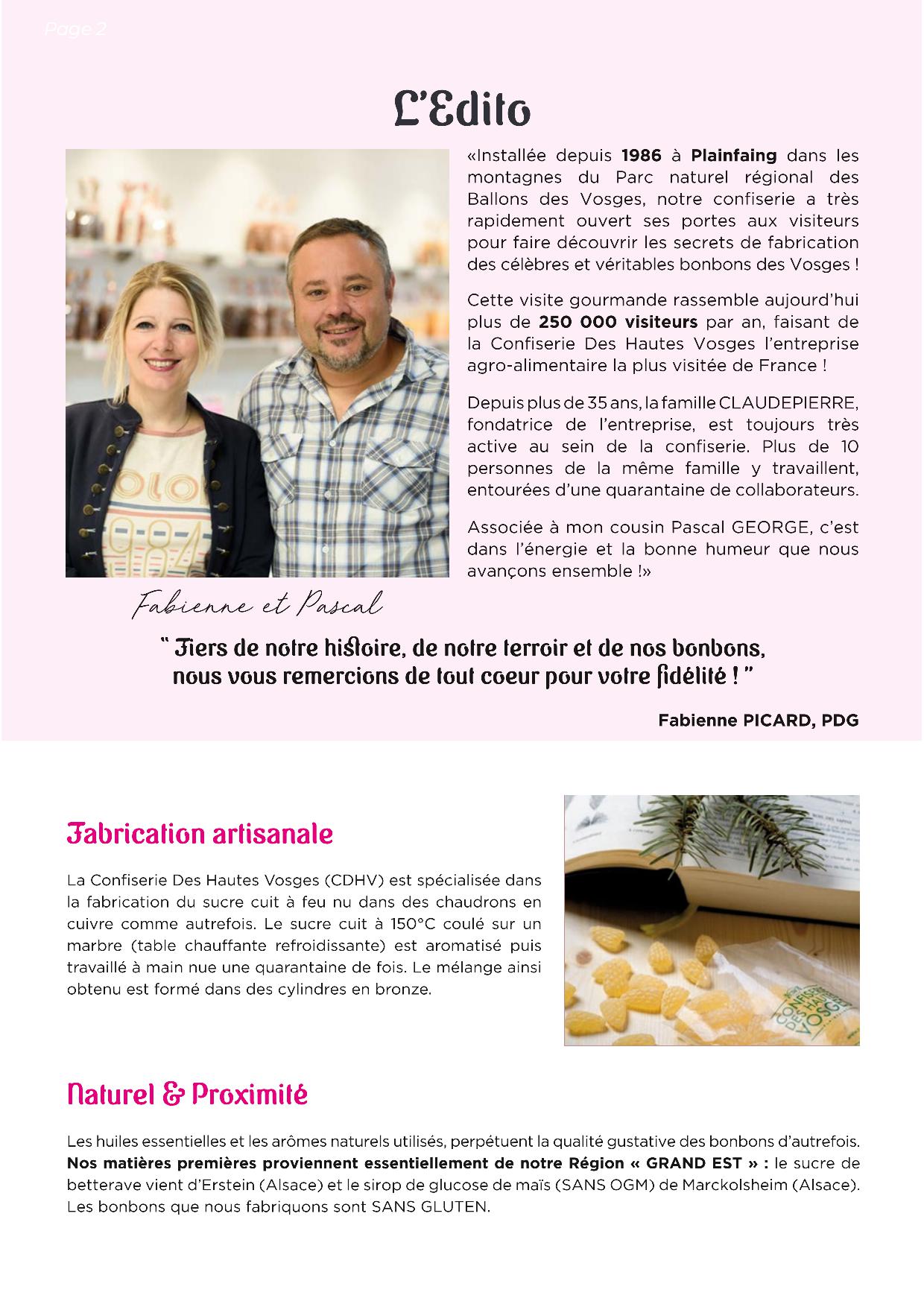 Les confiseries des vosges - La boutique gourmande de Céline