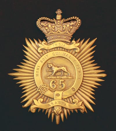 Shako Plates - BADGES OF THE YORK AND LANCASTER REGIMENT
