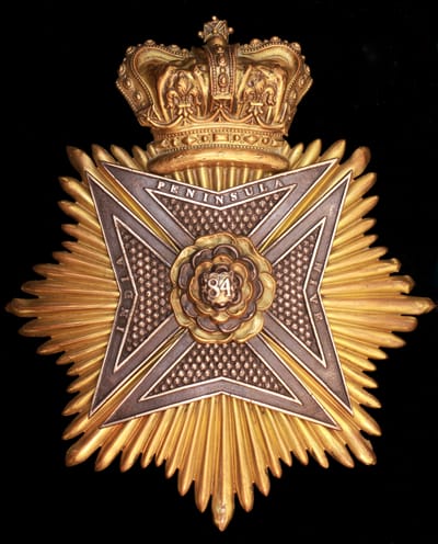 Shako Plates - BADGES OF THE YORK AND LANCASTER REGIMENT