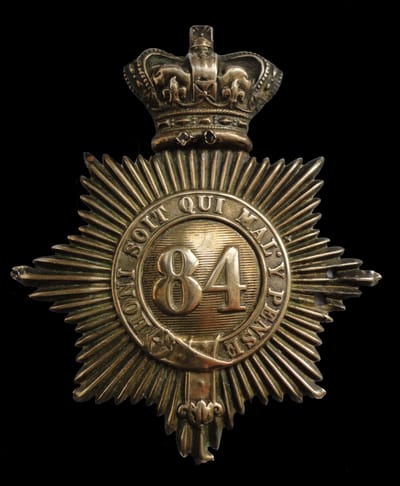 Shako Plates - BADGES OF THE YORK AND LANCASTER REGIMENT