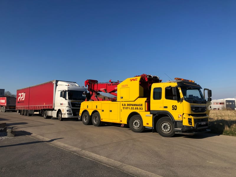 Dépannage auto, camion, poids lourds charleroi, pièces auto occasions