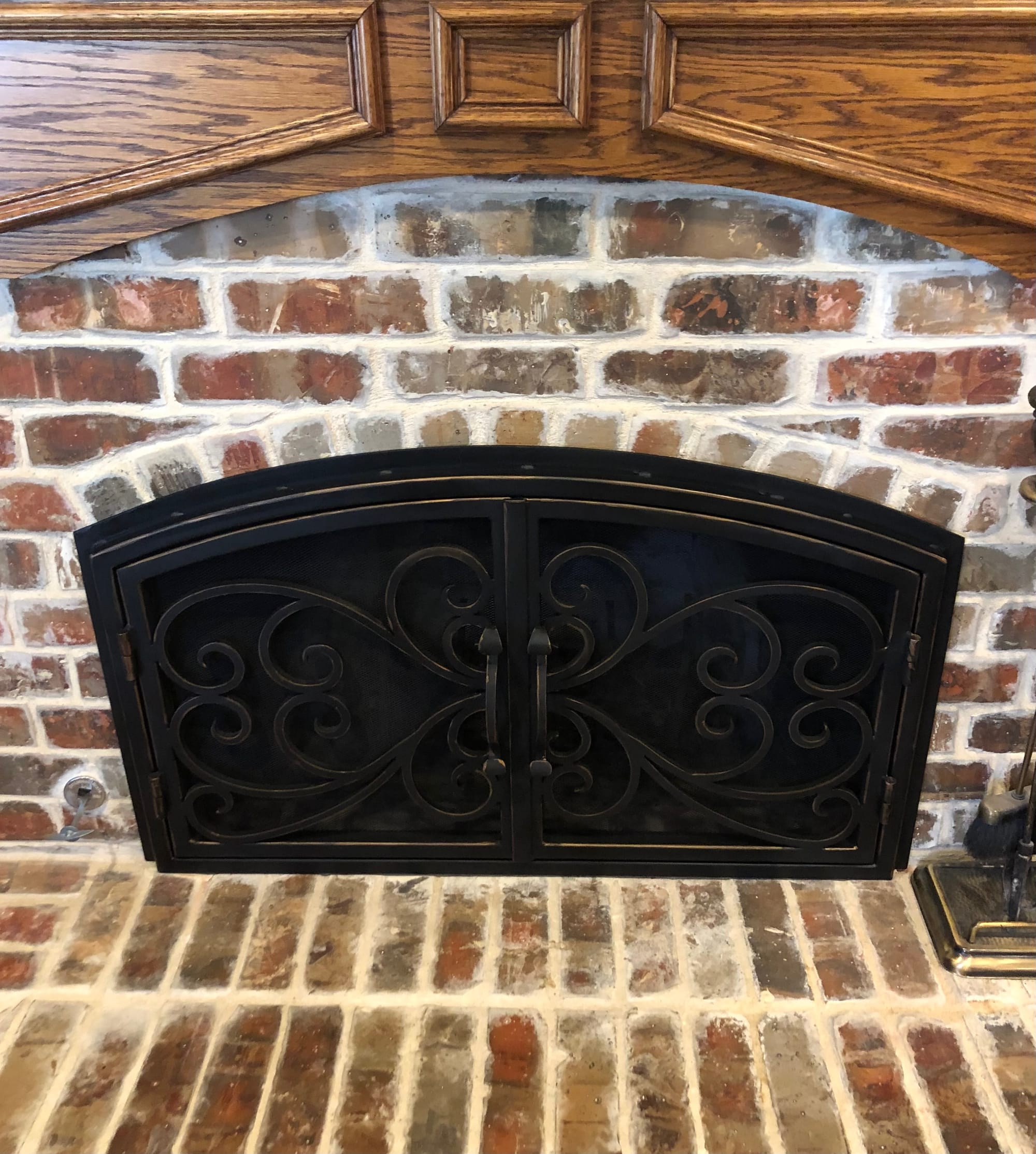 Custom Fireplace Doors. We hand-craft. 3 generations of blacksmiths.