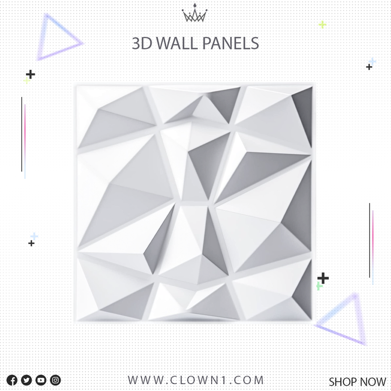 ART3D TEXTURES 3D WALL PANELS - CLOWN ART3D TEXTURES 3D WALL PANELS - CLOWN