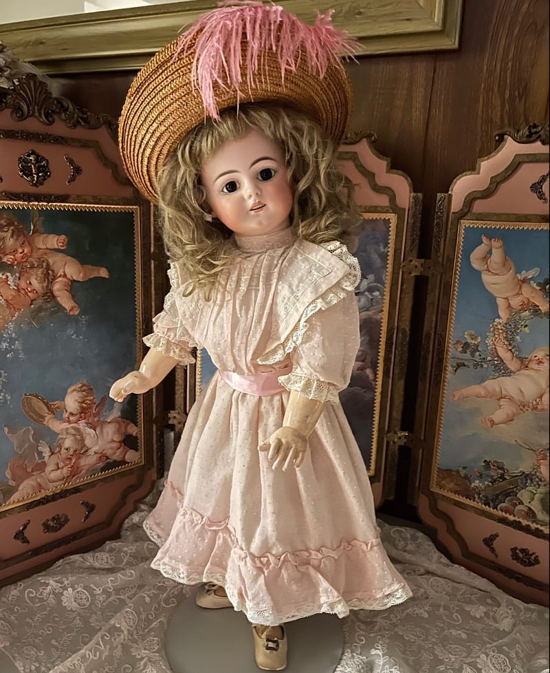 Antique German Dolls - Hearts Will Play