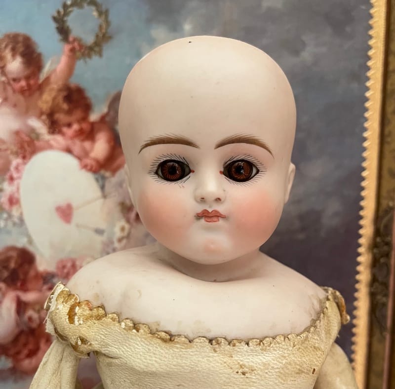 Antique German Dolls - Hearts Will Play