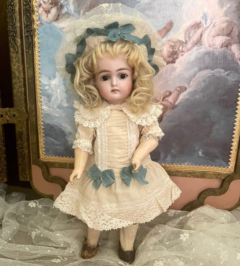 Antique German Dolls - Hearts Will Play