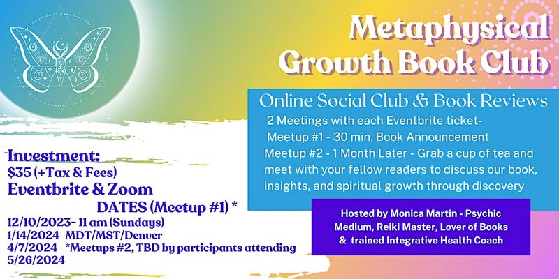 Metaphysical Book Club with Monica Martin - Soul Journey Sundays