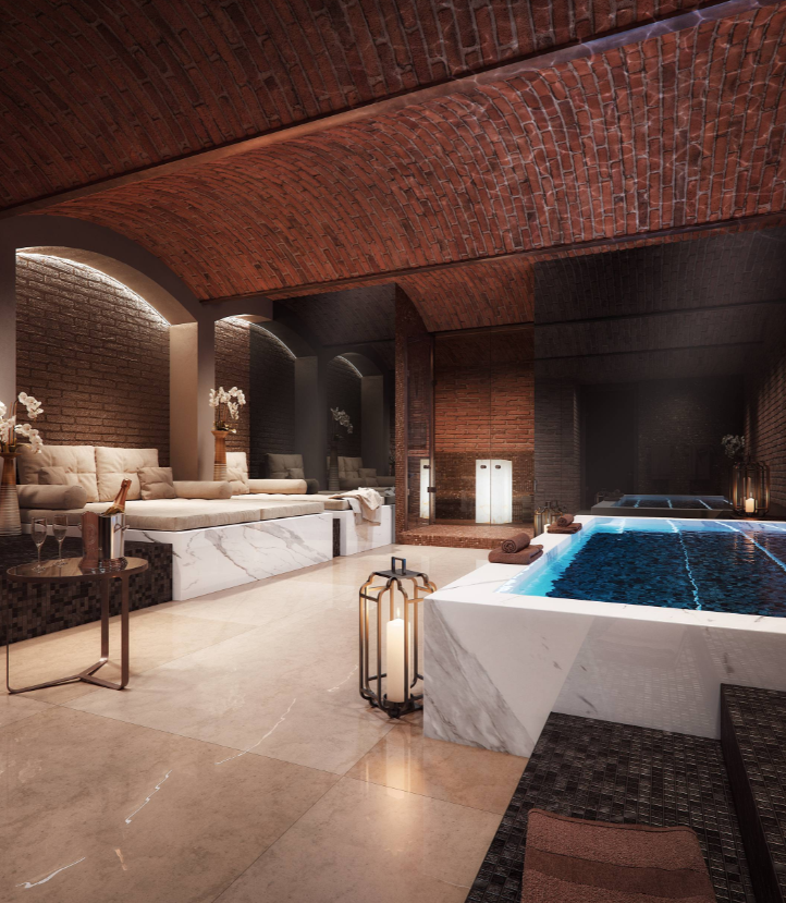 SPA center in Gothenburg, - Meier Render