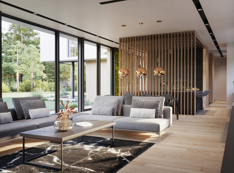 Hacienda Elegance - Meier Render