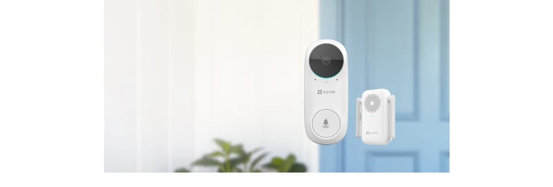 جرس باب بالفيديو دون أسلاك ومزود بآلية الرنين - Basra Store