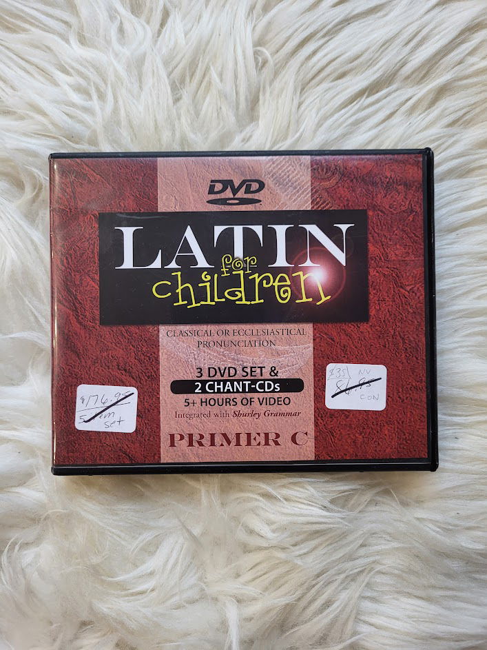 Latin for Children, Primer C: 3 DVD set & 2 Chant-CDs - Ex Libris Bookshop