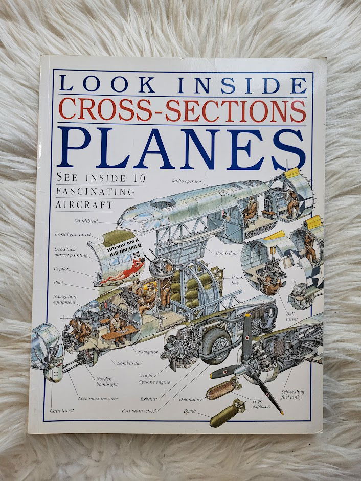 Look Inside Cross-Sections: Planes - Ex Libris Bookshop