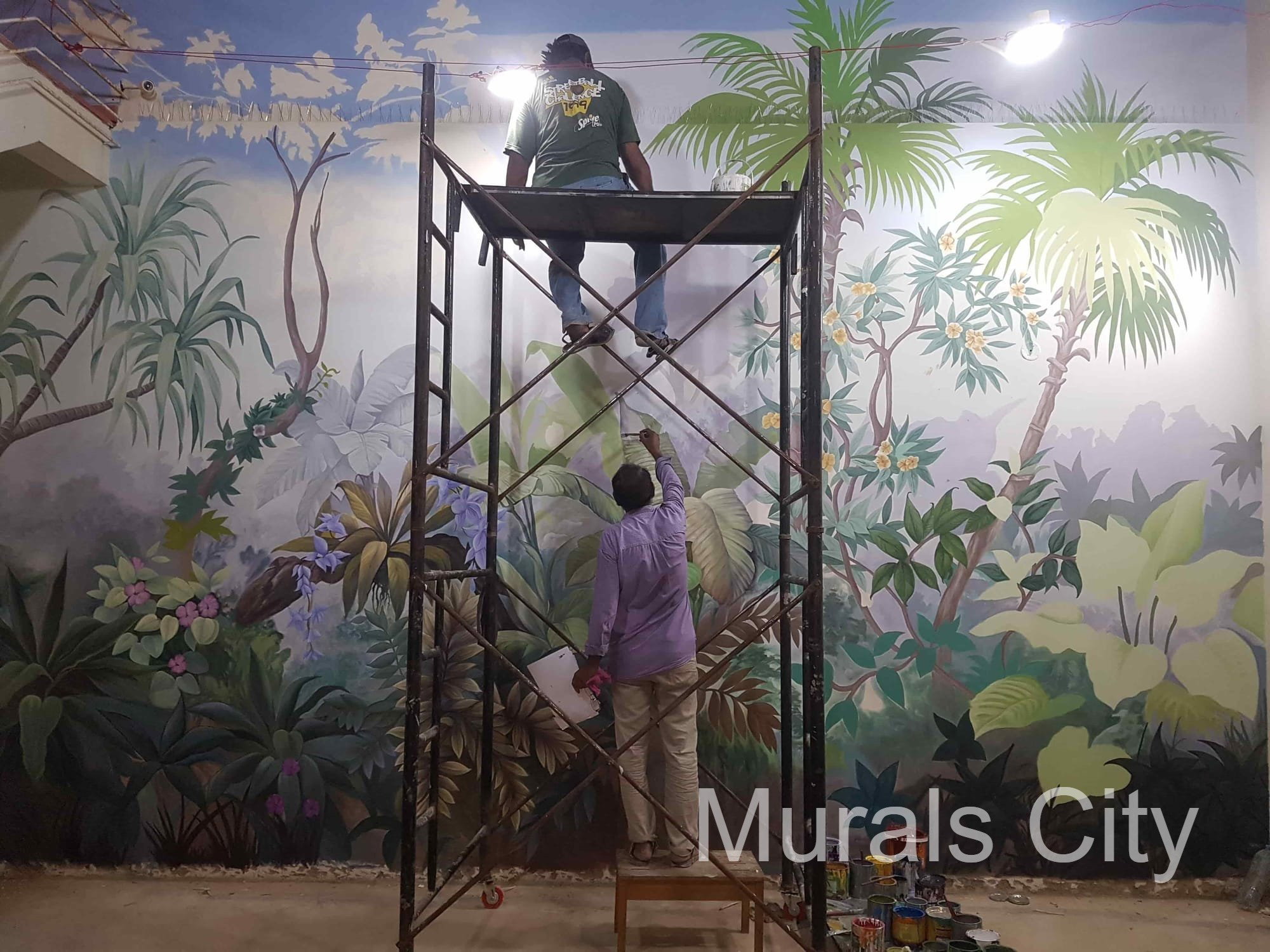 mural artist in karachi
