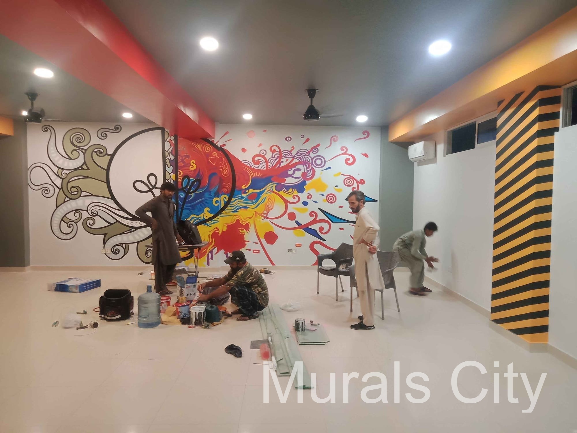 mural artist in karachi