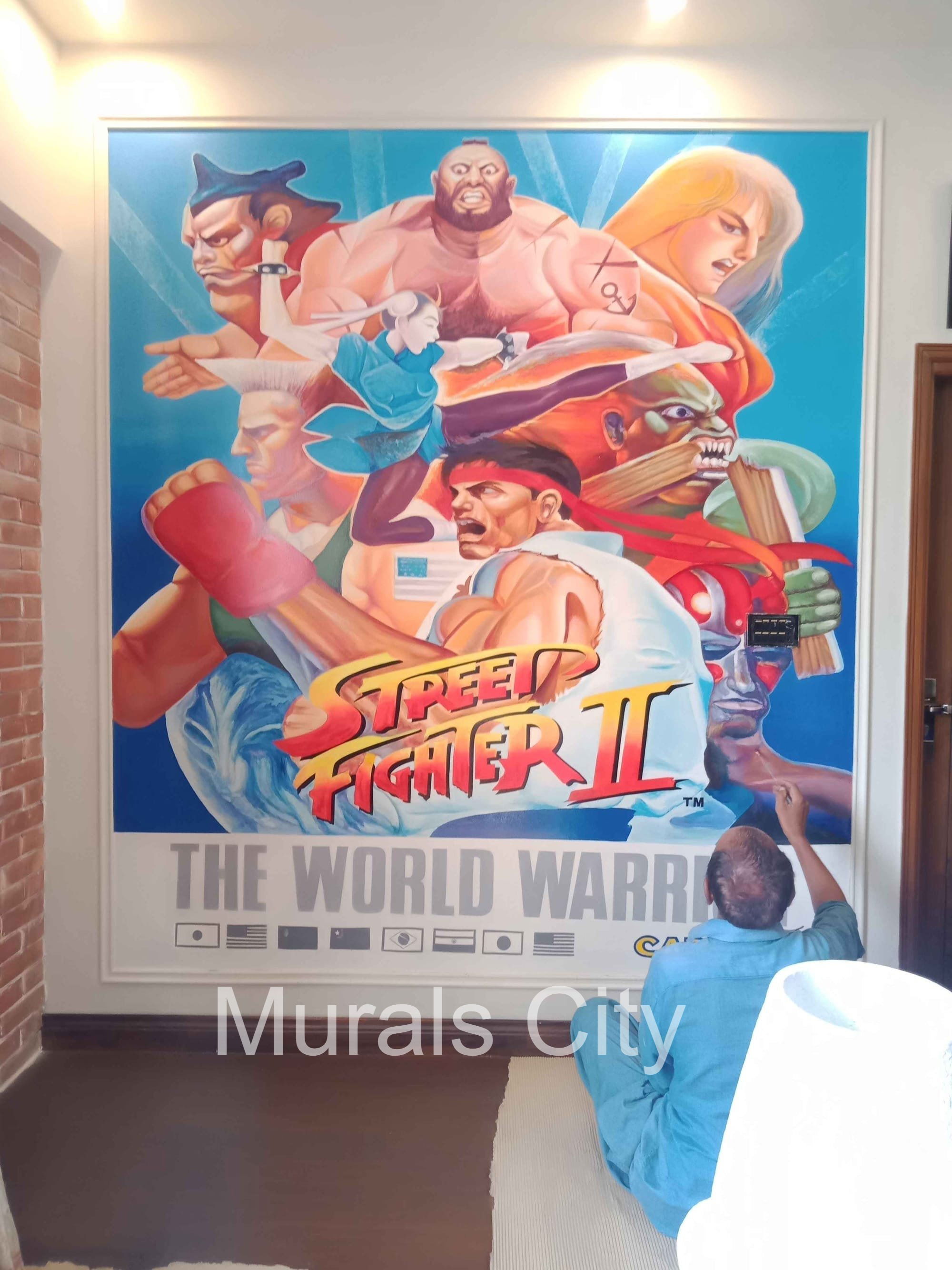 mural art in karachi / wall painting in karachi