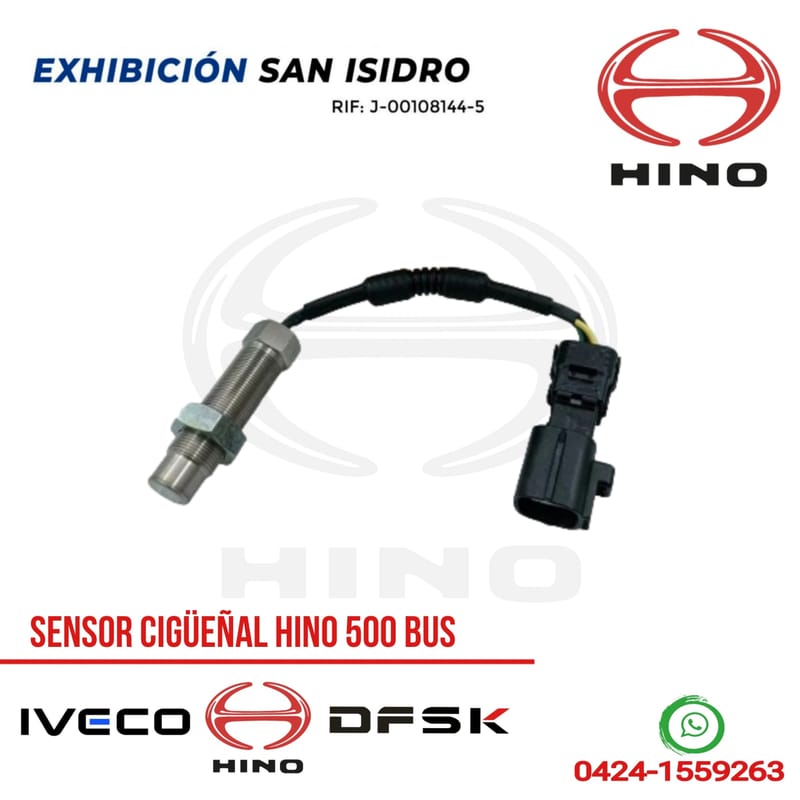 SENSOR CIGUEÑAL HINO 500 BUS