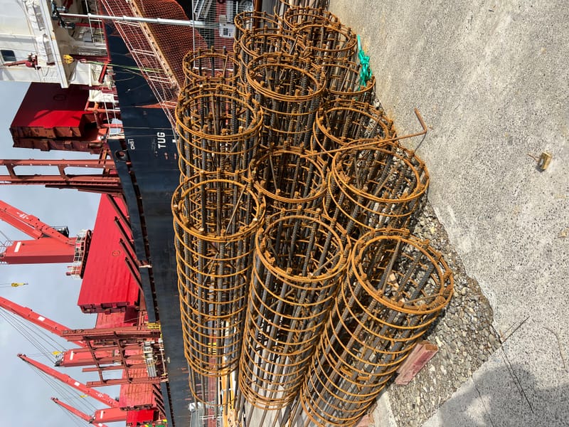 EASTLAND PORT WHARF 7 UPGRADE - Pacific Steelfixing Limited