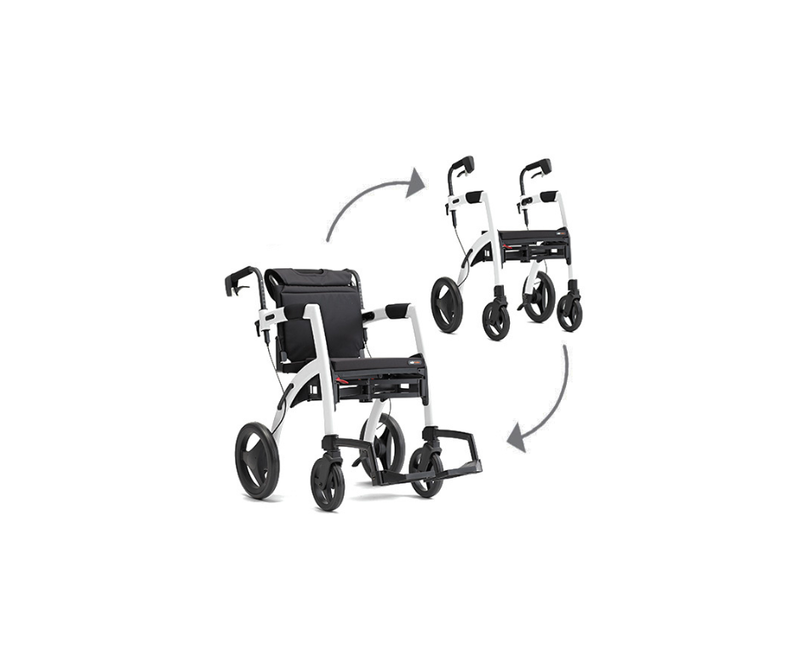 Rollator et fauteuil Rollz Motion - Médical Azur