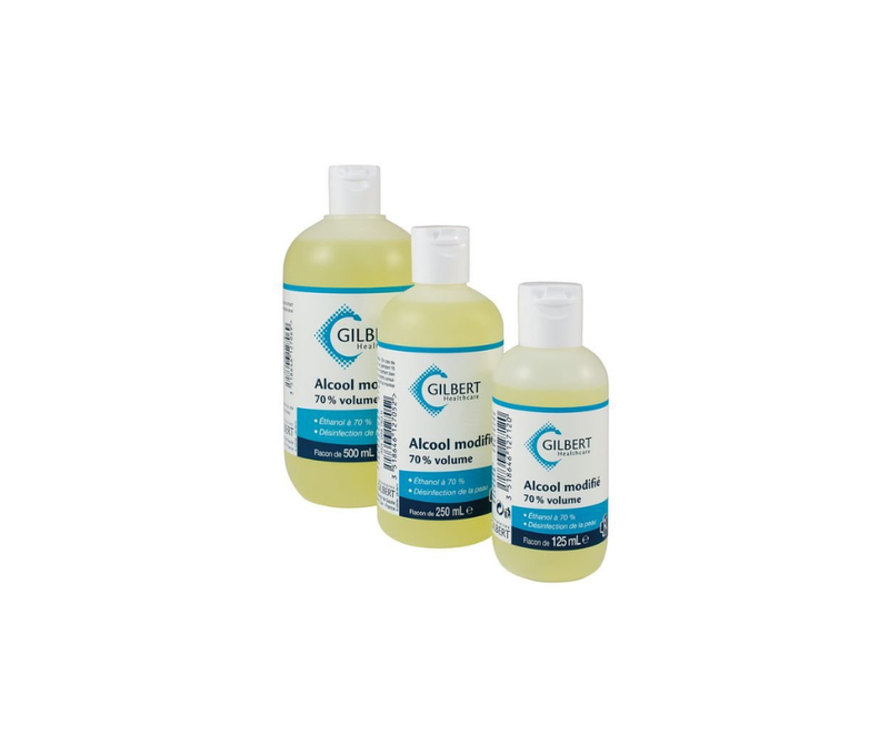 Alcool modifié 250ml - Médical Azur