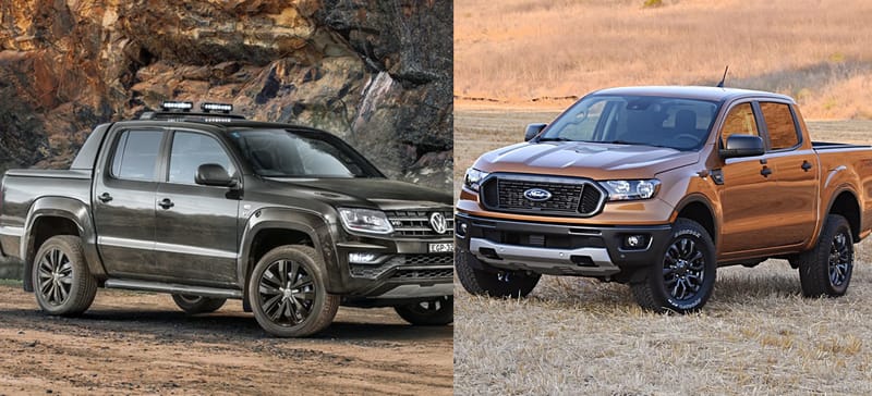2020 Showdown: Volkswagen Amarok Vs Ford Ranger
