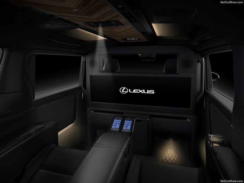 Pictorial Tour Of The Luxurious 2024 Lexus LM's Breathtaking Interior