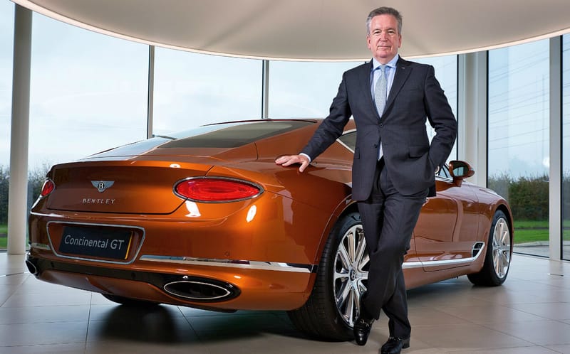Adrian Hallmark Steps Down as Bentley Motors CEO To Join Aston Martin