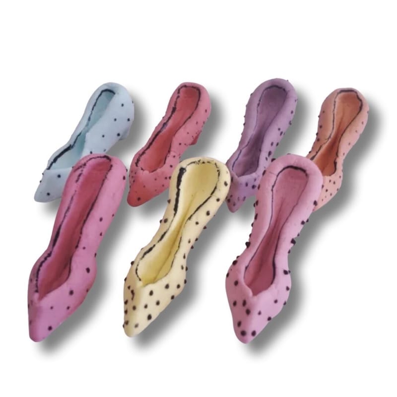 Set of 24 Masquerade Mask Cake Toppers - Sugar Craft by Rosie