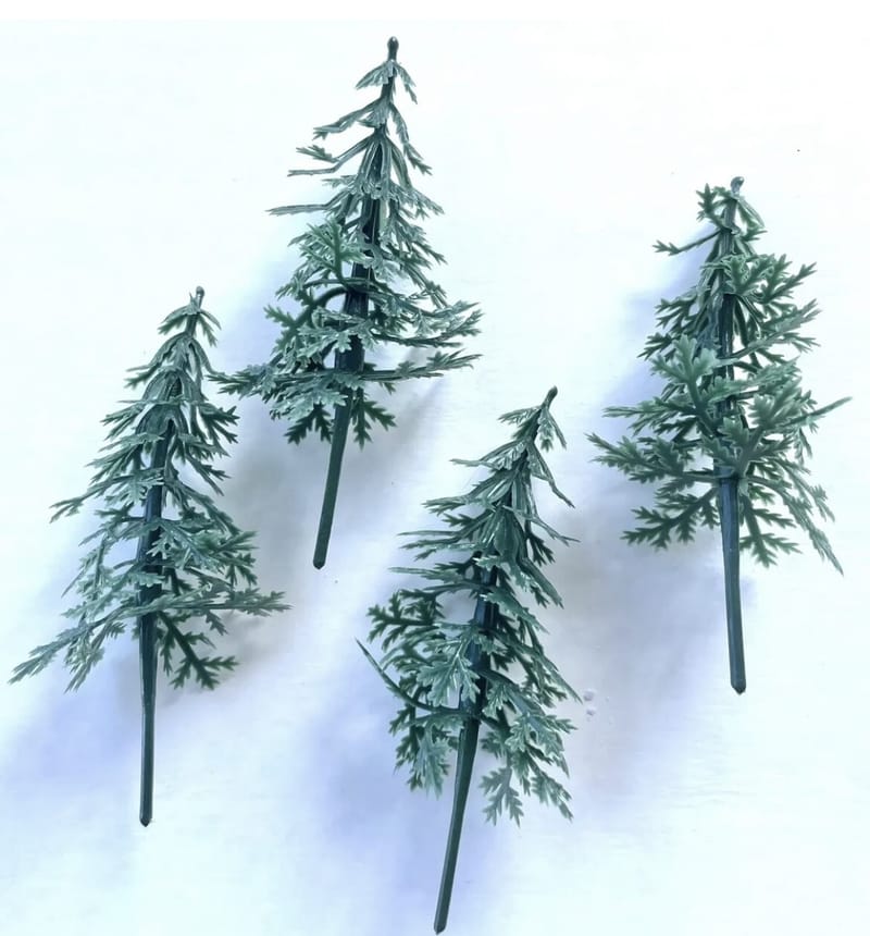 Plastic Tree Cake Topper - Sugar Craft by Rosie