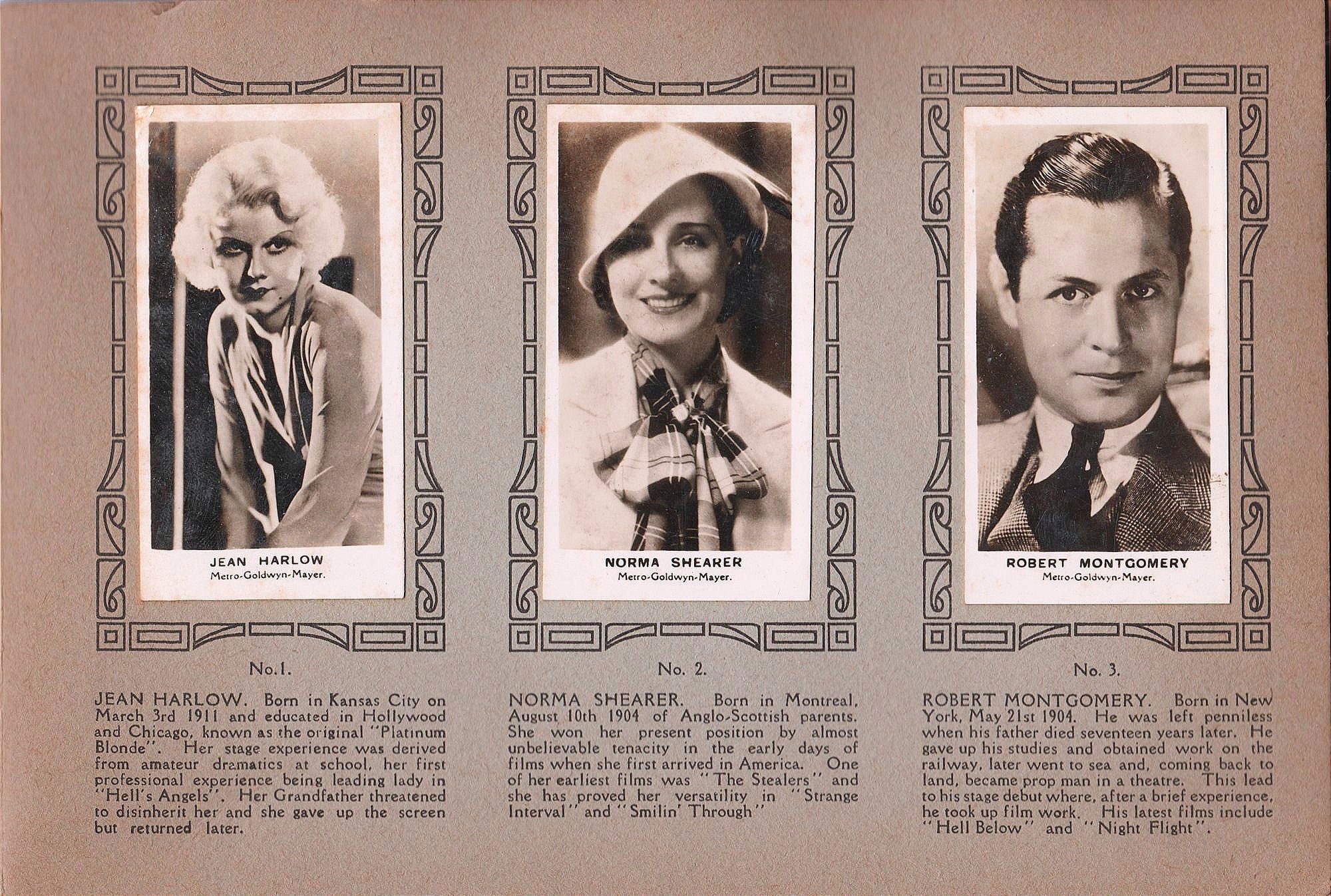 Cinema Cigarette Cards Albums - A Journey Through Cinematic Art