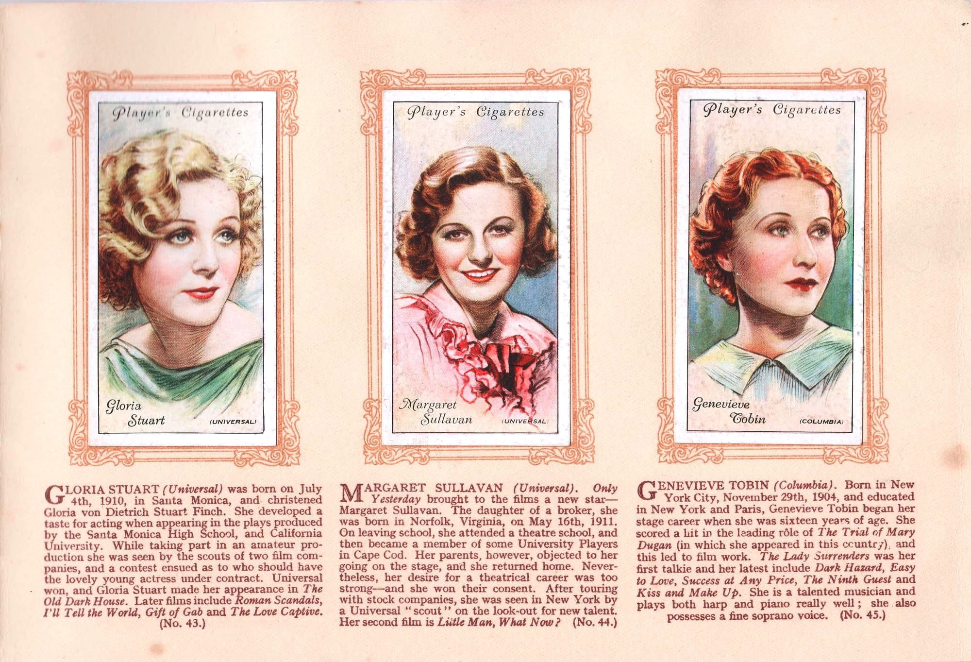 Cinema Cigarette Cards Albums - A Journey Through Cinematic Art