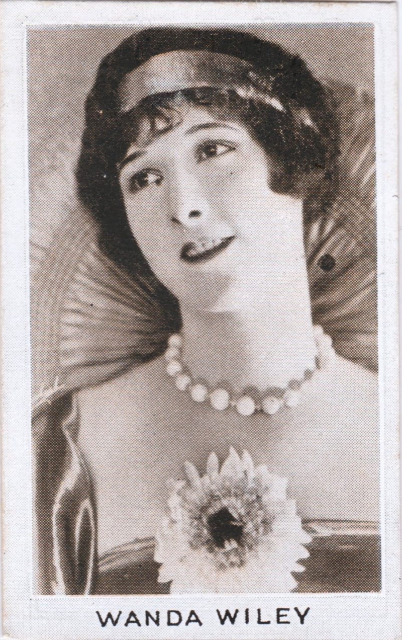 WANDA WILEY A Universal Player. - CINEMA & CIGARETTE CARDS