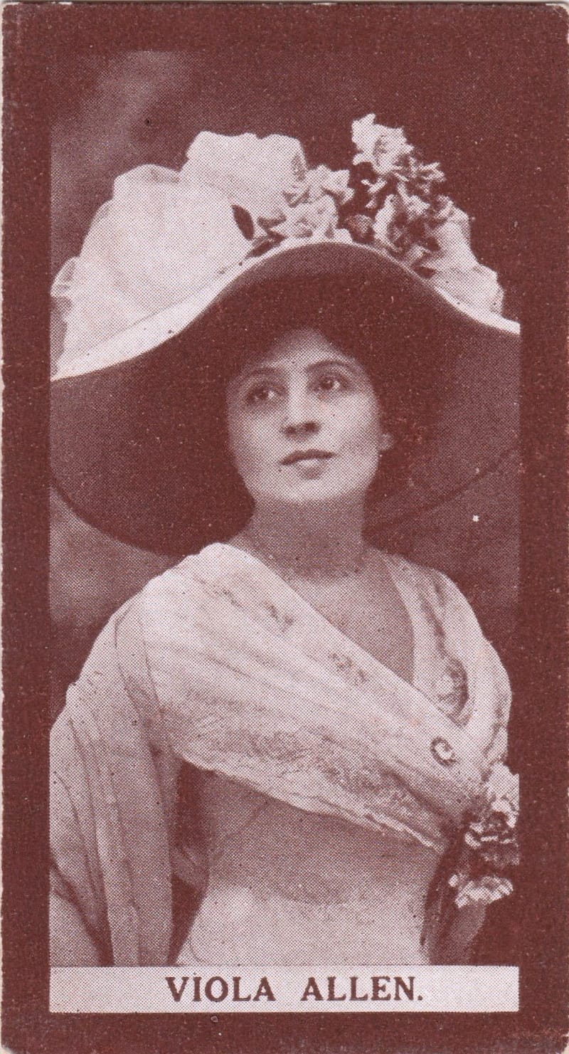VIOLA ALLEN - CINEMA & CIGARETTE CARDS