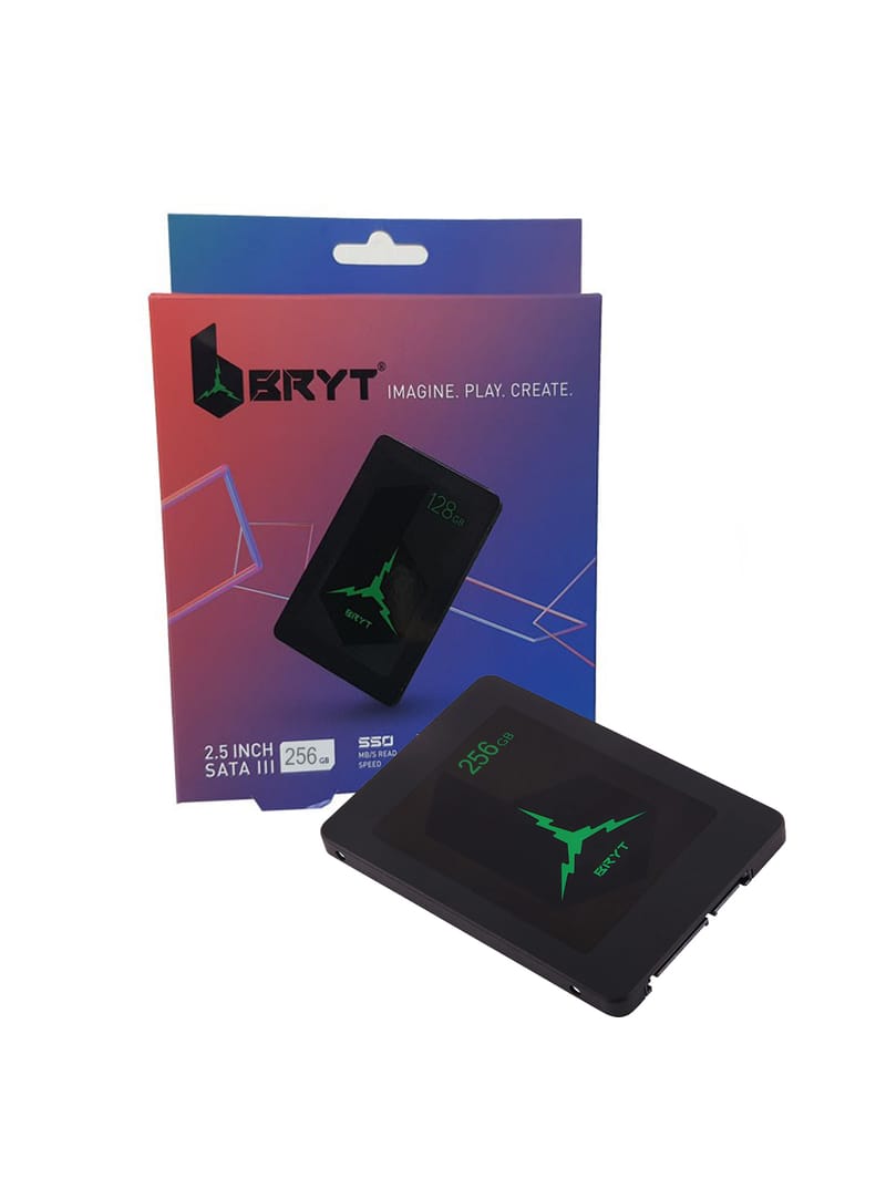 BRYT 256GB Internal 2.5 inch SATA III SSD - Techsoi Technologies