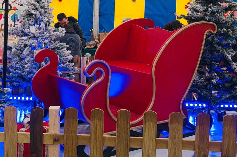 TRAÎNEAU DU PÈRE NOËL - WES EVENT