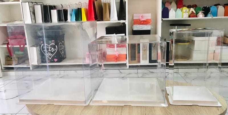 Boite PVC clear lid - Pack'up