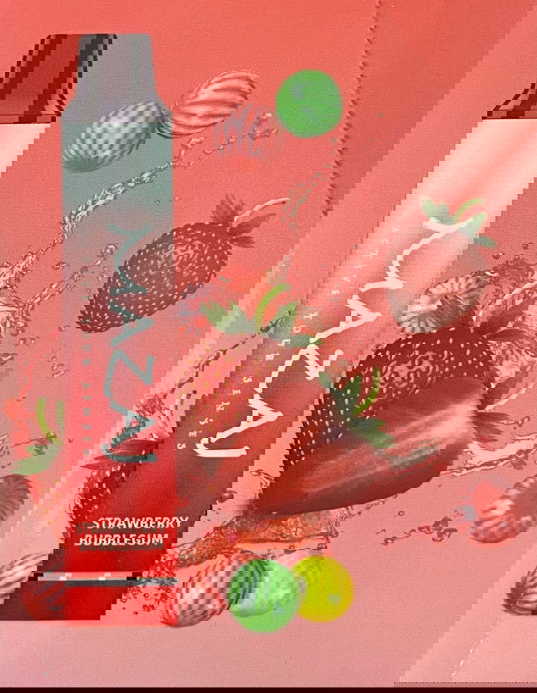 MAZAJ STRAWBERRY BUBBLE GUM (5000 PUFFS) - vapeavenuebh