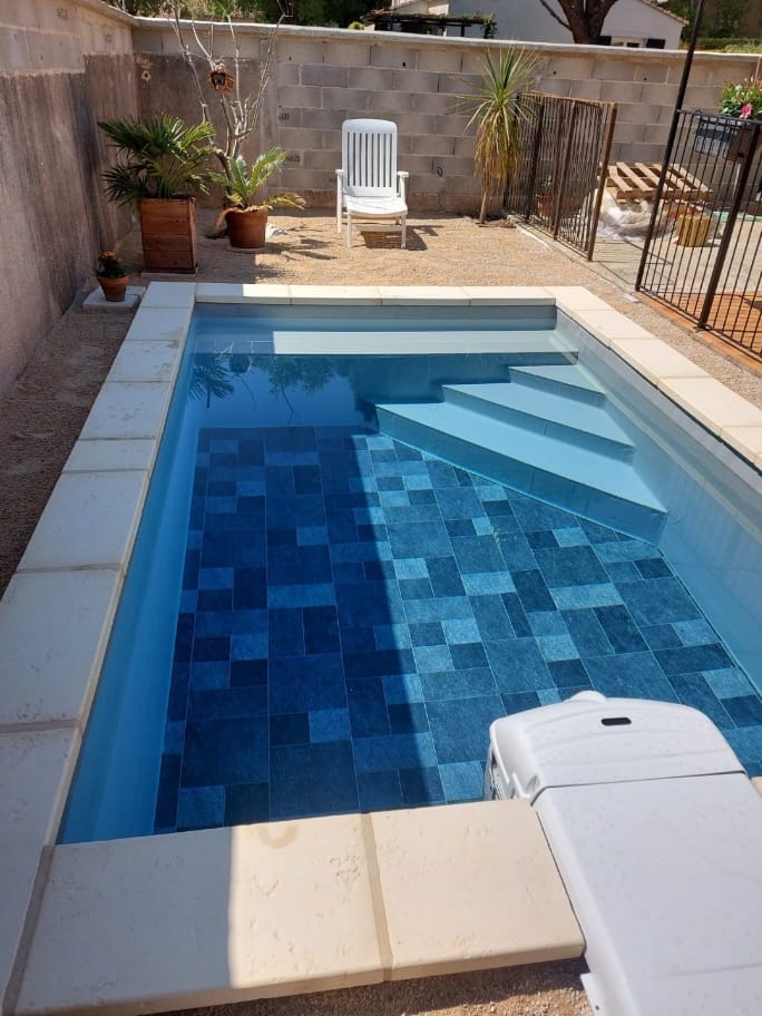 Pose PVC armé piscine Gard et Vaucluse