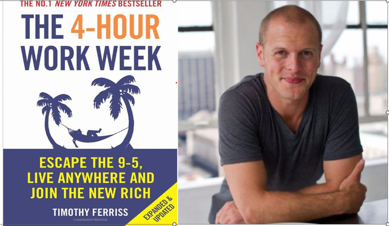 The 4-Hour Workweek by Timothy Ferriss