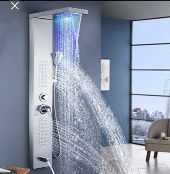 Colonne de douche multi jets, dakar , senegal , salle de bains