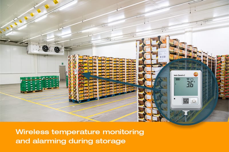 Testo - Temperature Sensor / Warehouse - Movus Logistics