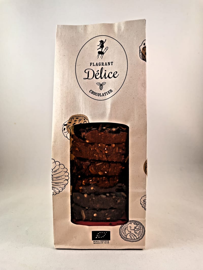 Cookies supergraines (bio-be-01) - Cafés La Colombe