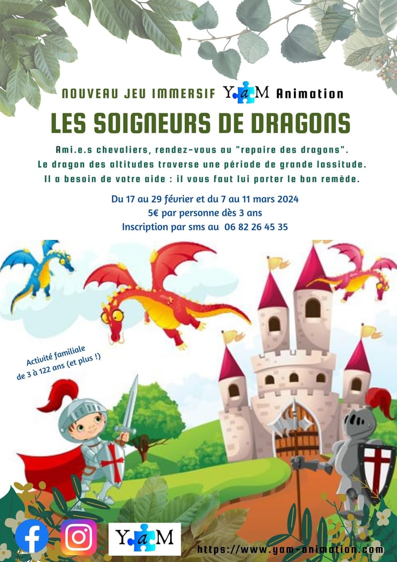 Les soigneurs de dragons - YaM Animation